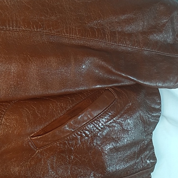 Dimitri | Jackets & Coats | Vintage Dimitri Leather Bomber Jacket ...